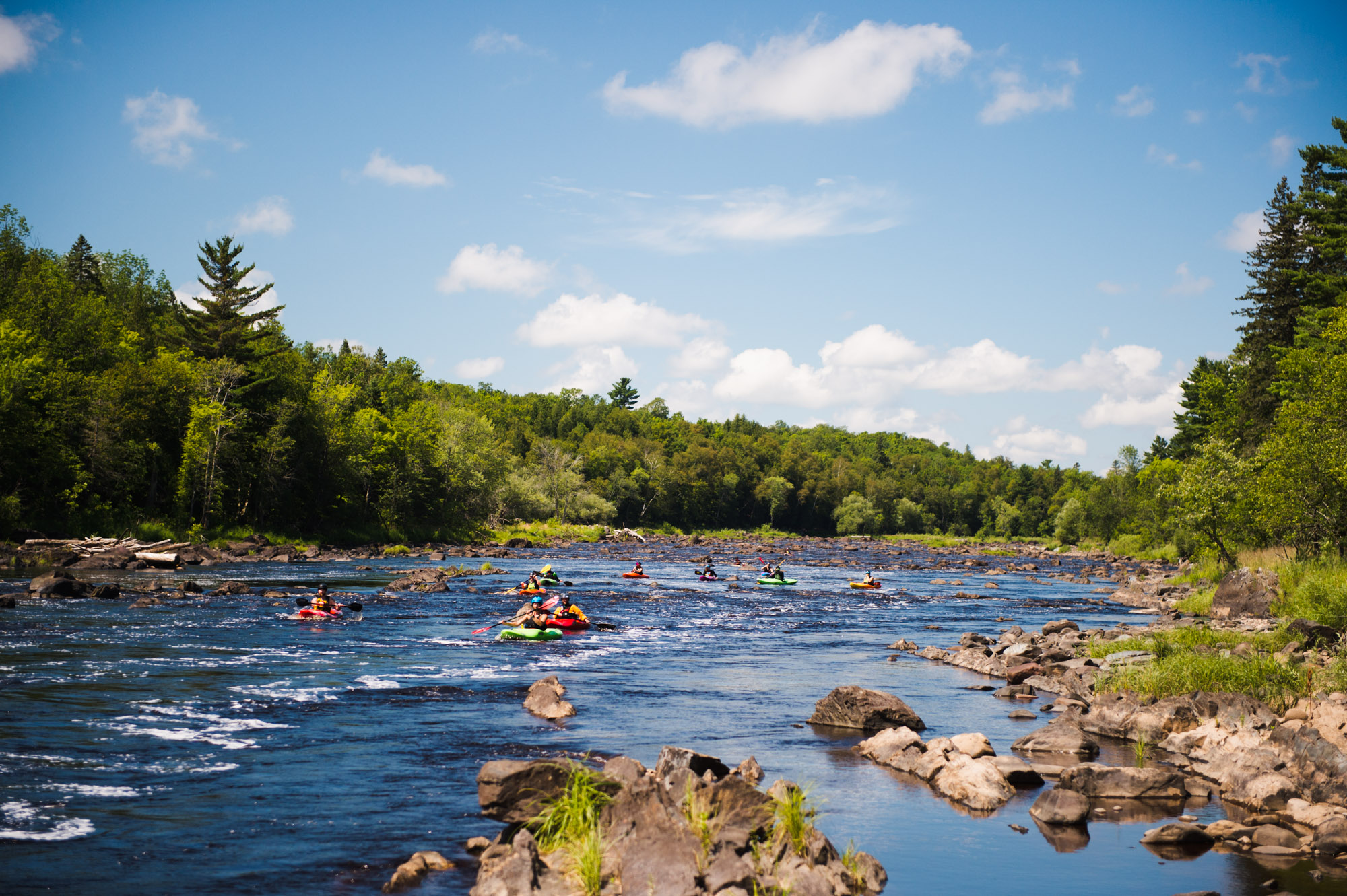 Kayakers in Whitewater | Open Rivers Journal