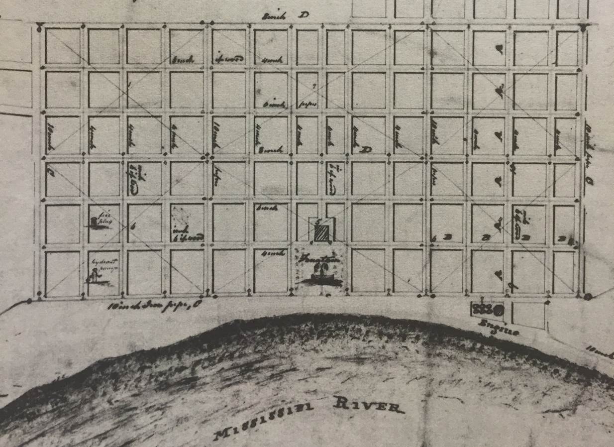 New Orleans grid map (1811) | Open Rivers Journal