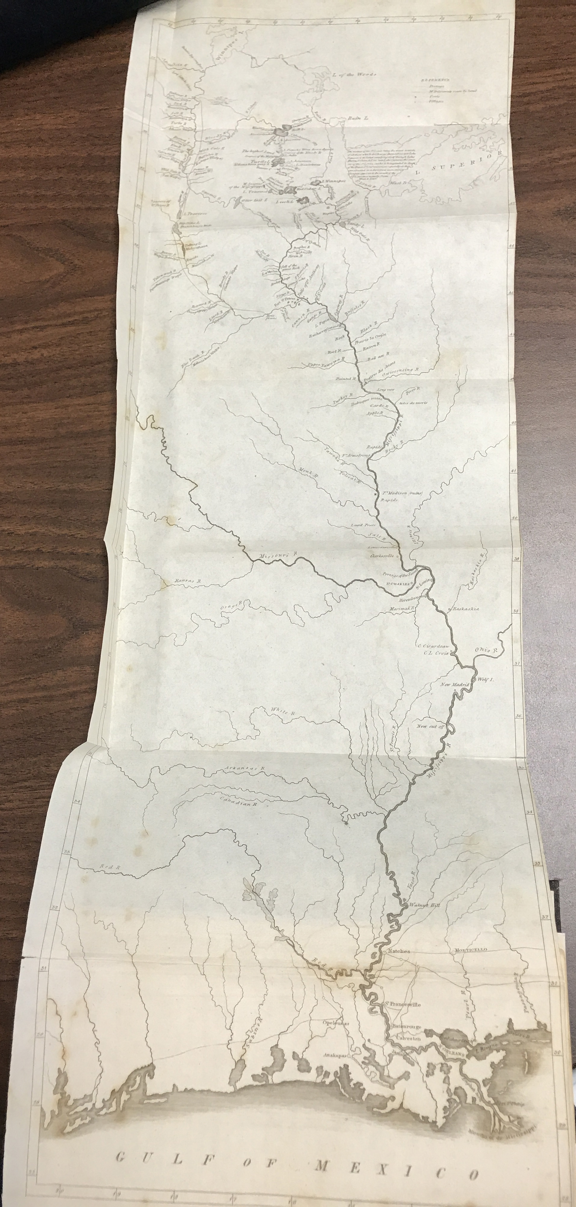 Map of the Course of the Mississippi River | Open Rivers Journal