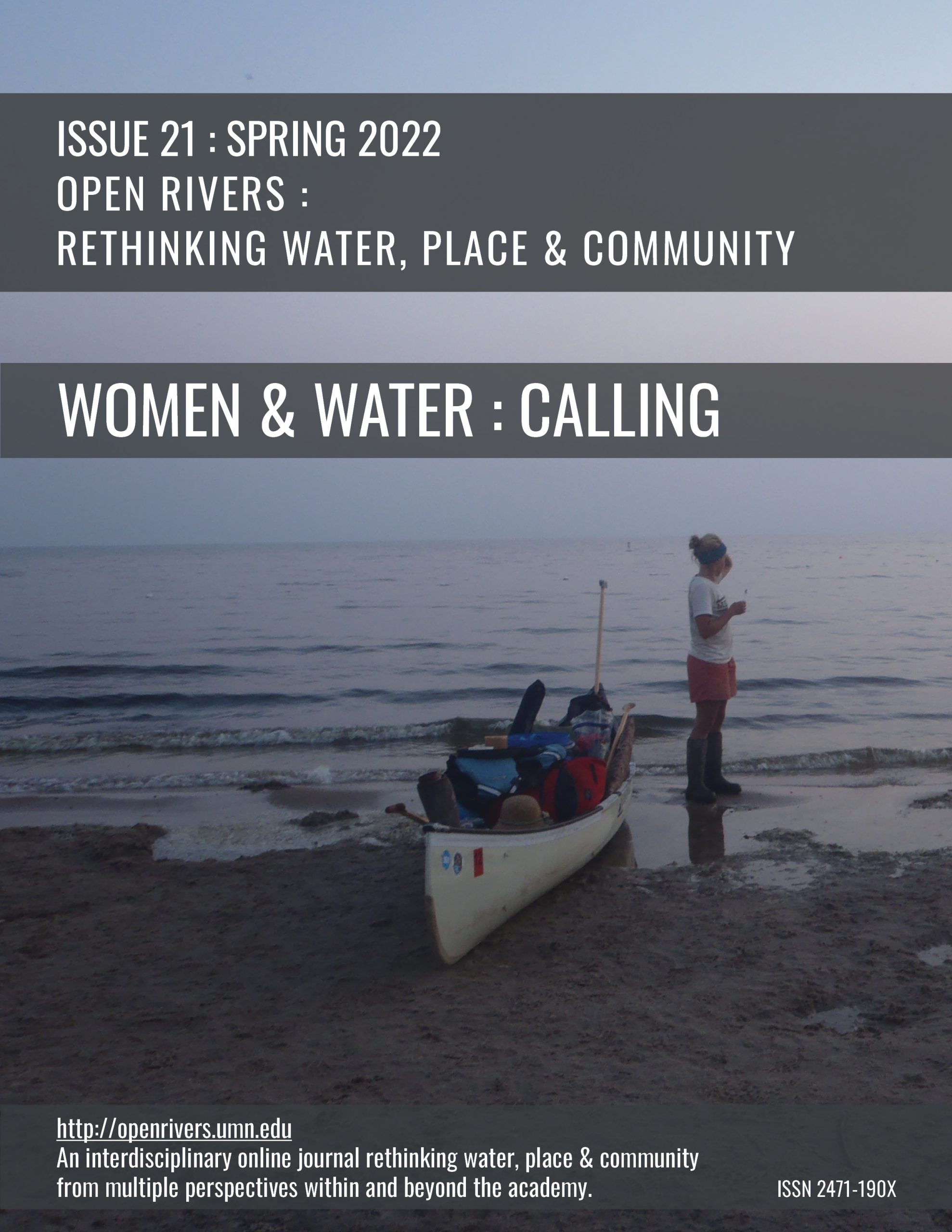 Open Rivers Issue 21 : Women & Water : Calling. | Open Rivers Journal