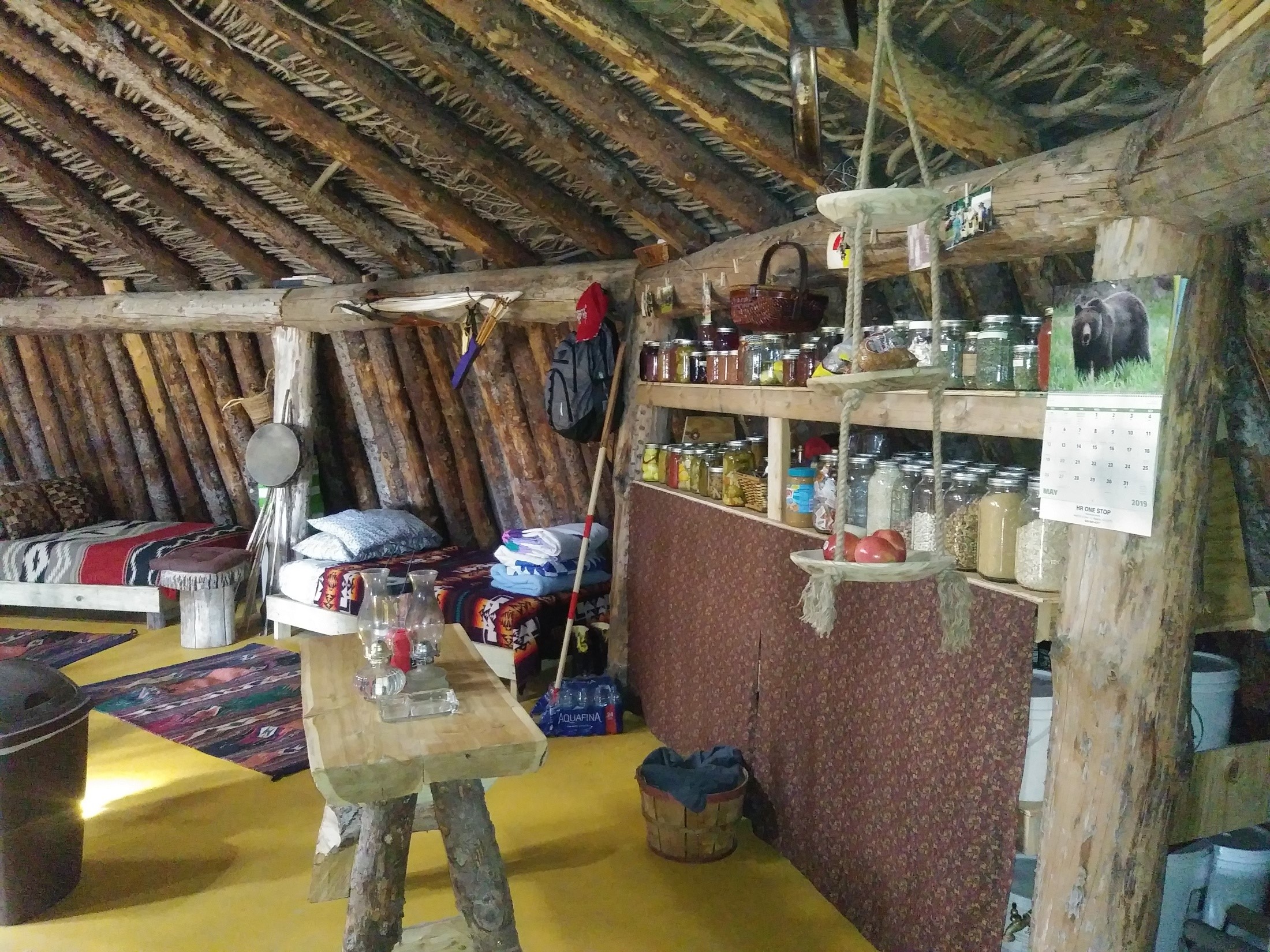 Earthlodge Interior | Open Rivers Journal
