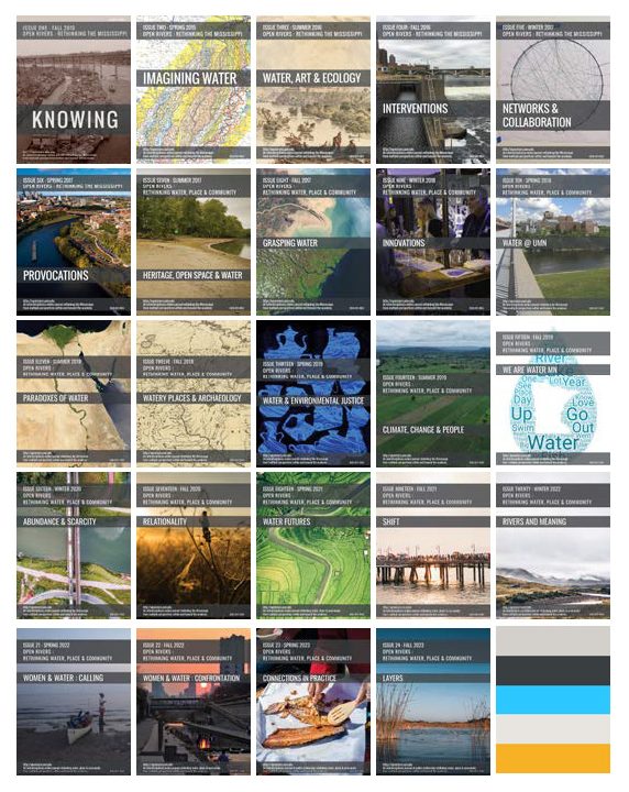 Covers Through Issue 24 | Open Rivers Journal