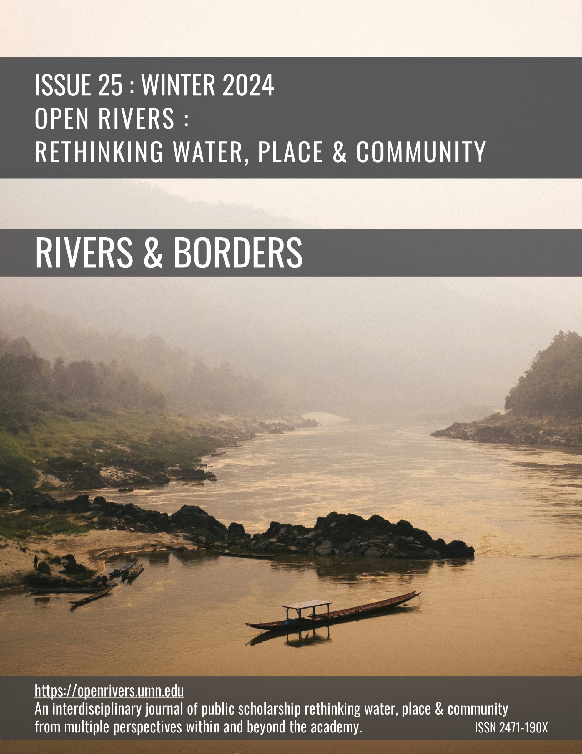 openrivers_issue_25_frontmatter | Open Rivers Journal